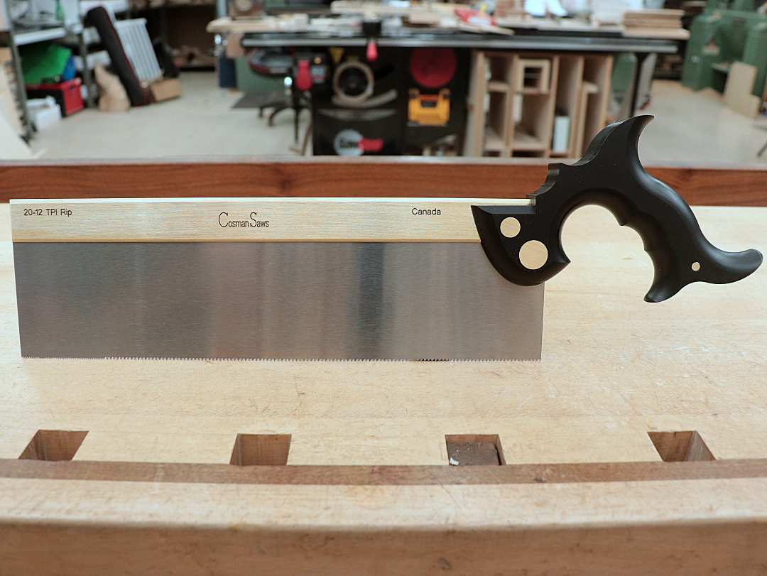 Rob Cosman's Large Tenon Saw | RobCosman.com — RobCosman.ca
