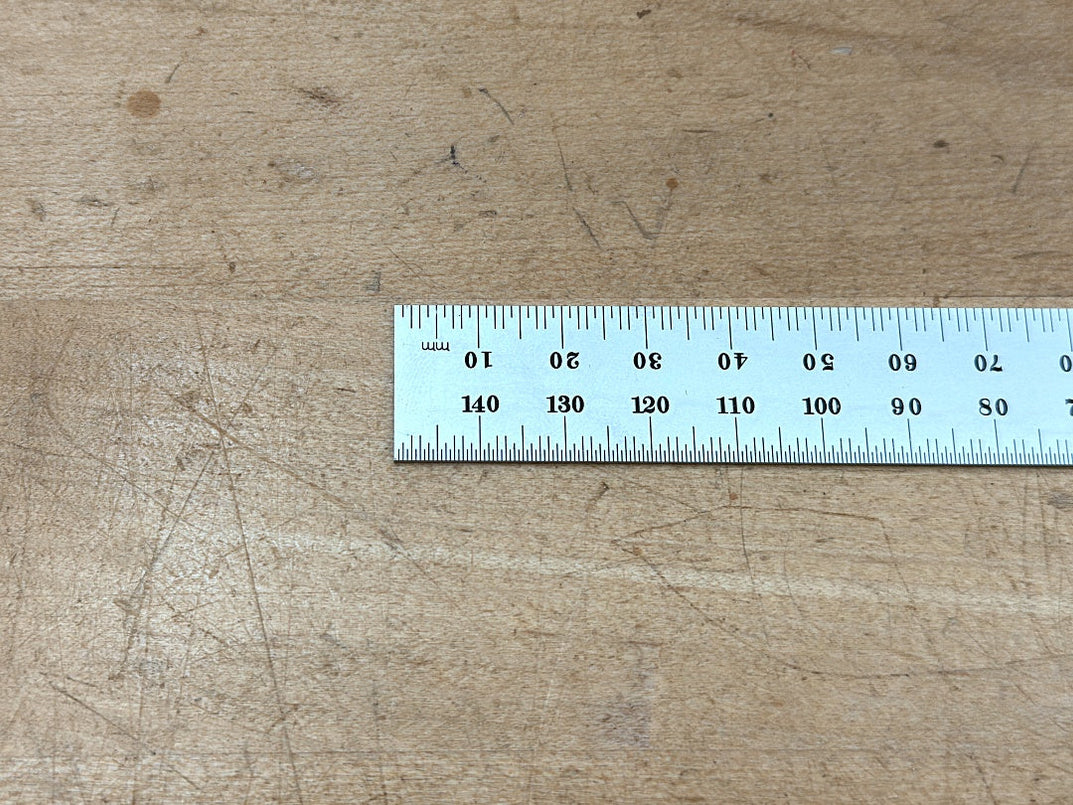 Starrett Steel Ruler: 150mm | RobCosman.com — RobCosman.ca