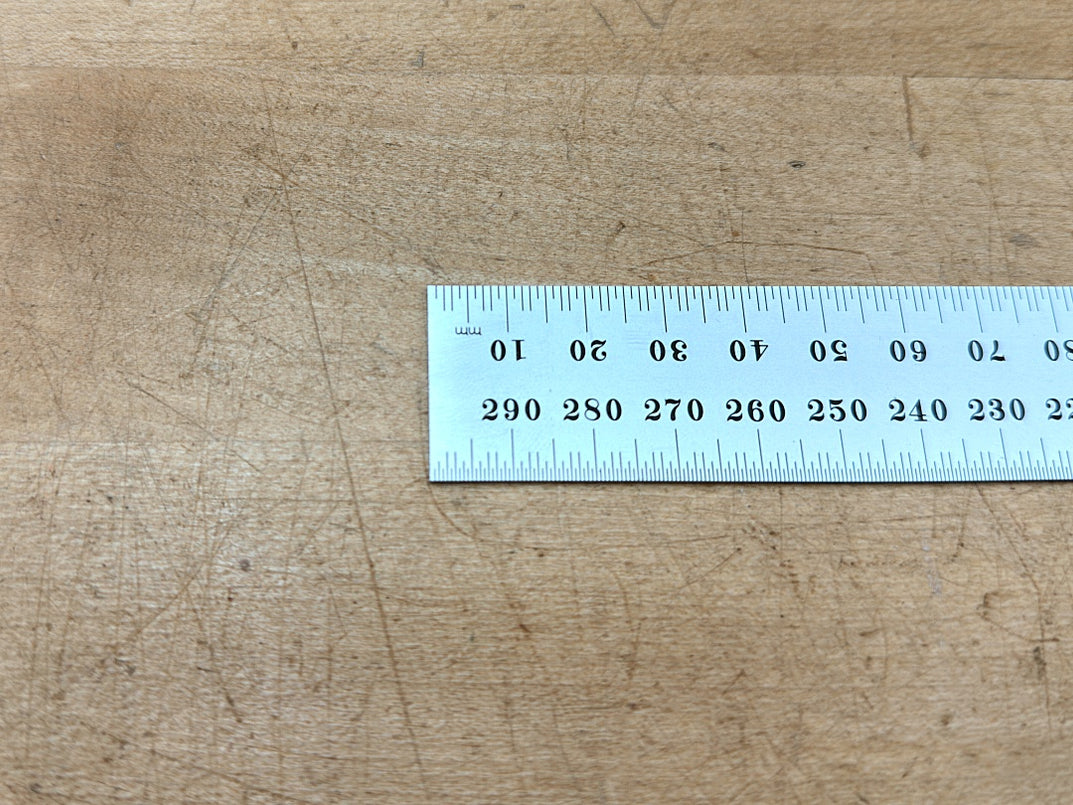 Starrett Steel Ruler: 300mm | RobCosman.com — RobCosman.ca