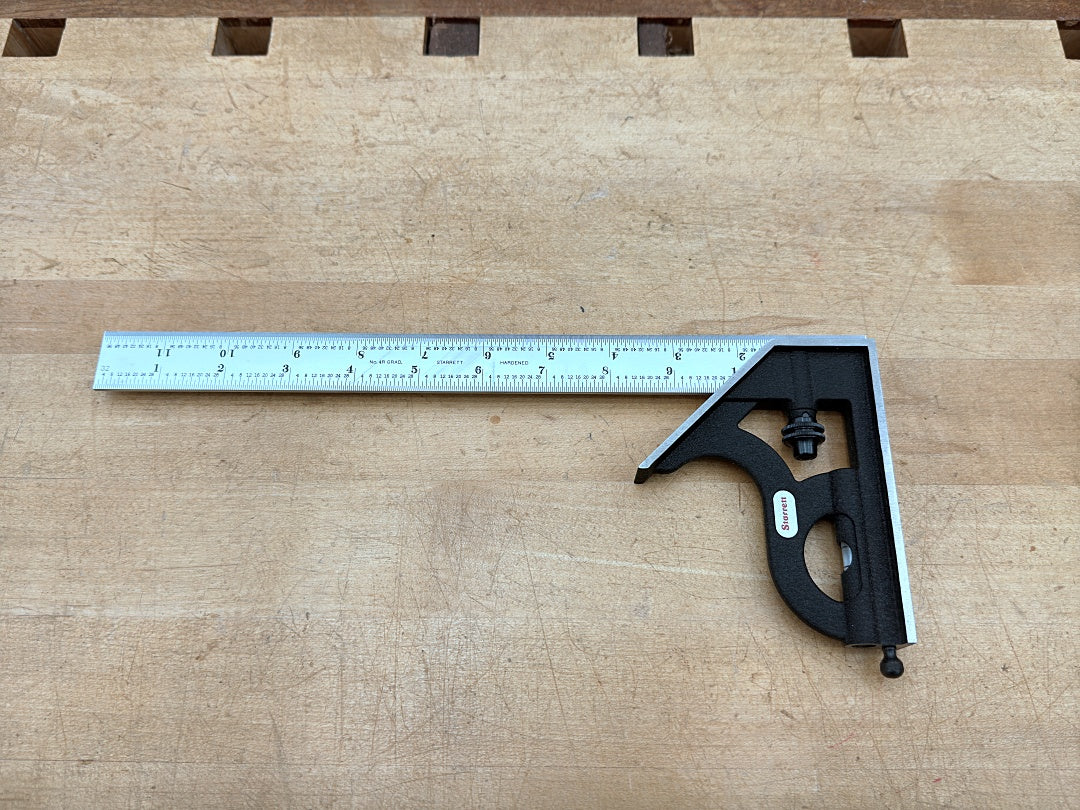 Starrett Combination Square: 12 Inch | RobCosman.com — RobCosman.ca