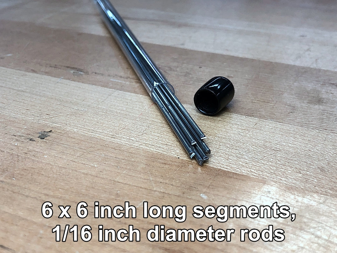 Rob Cosman's Wood-Hinge Rod Kit: 1/16 inch — RobCosman.ca