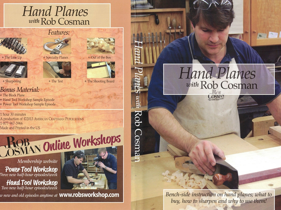 Video: Hand Planes with Rob Cosman — RobCosman.ca