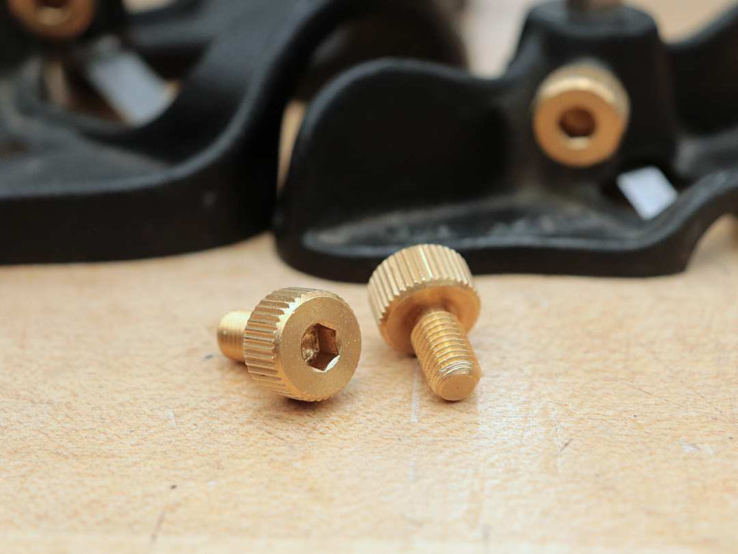 Hex Socket Router Plane Screws (Pair): Lie Nielsen Version | RobCosman ...