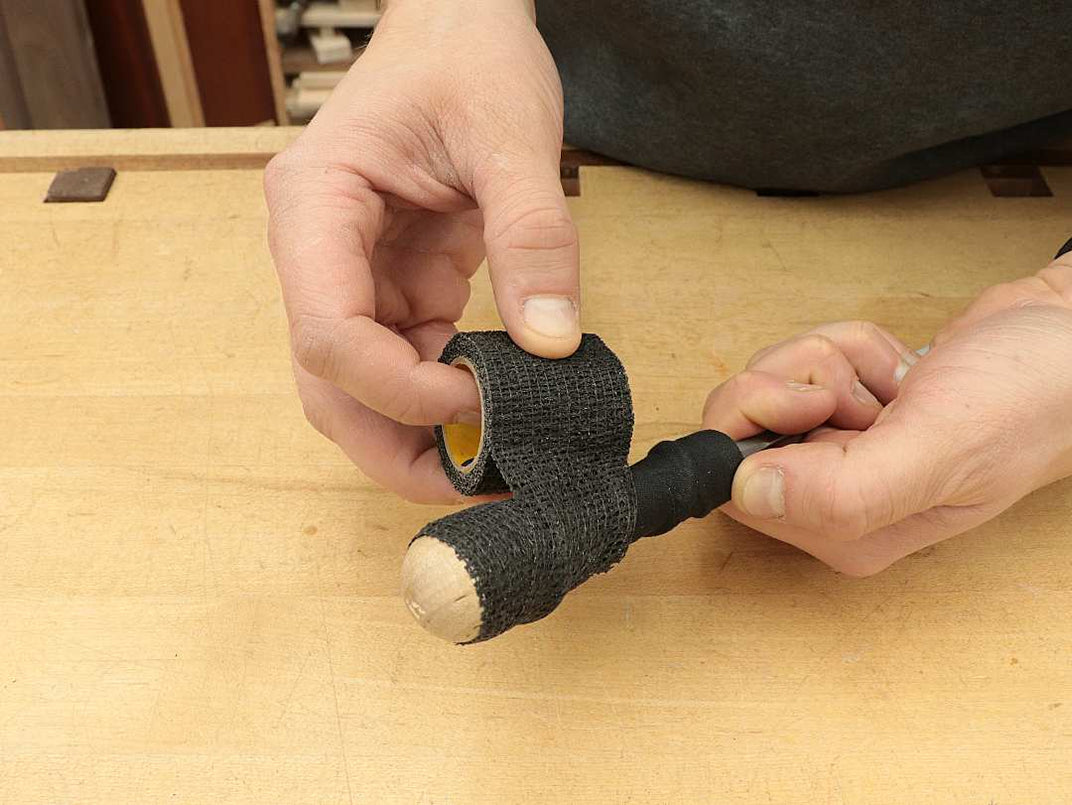 Hockey Tape: Stretchy, Non-Adhesive, Top Wrap — RobCosman.ca