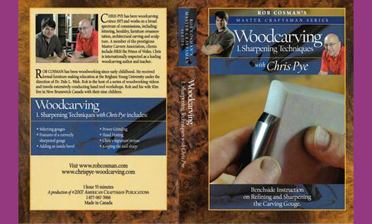 Video: Woodcarving #1 - Sharpening Techniques with Chris Pye — RobCosman.ca